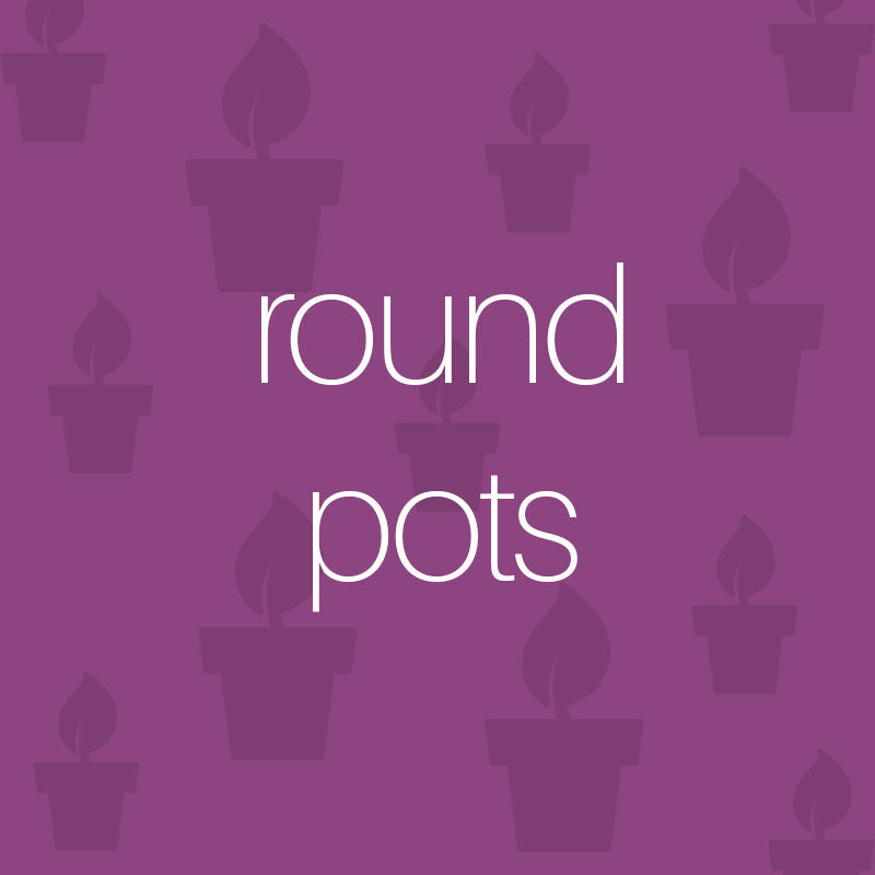 Pretty Pots - Round Plant Pots - Indoor & Outdoor Planters